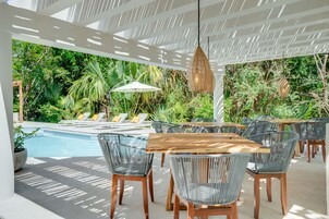 Apartamento Deluxe, junto à piscina | Terraço/pátio interior