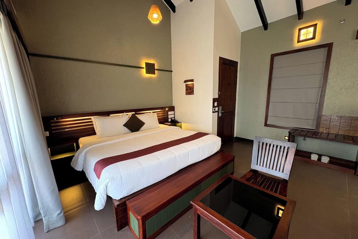 Quarto casal premium | Camas Select Comfort, individualmente decorados