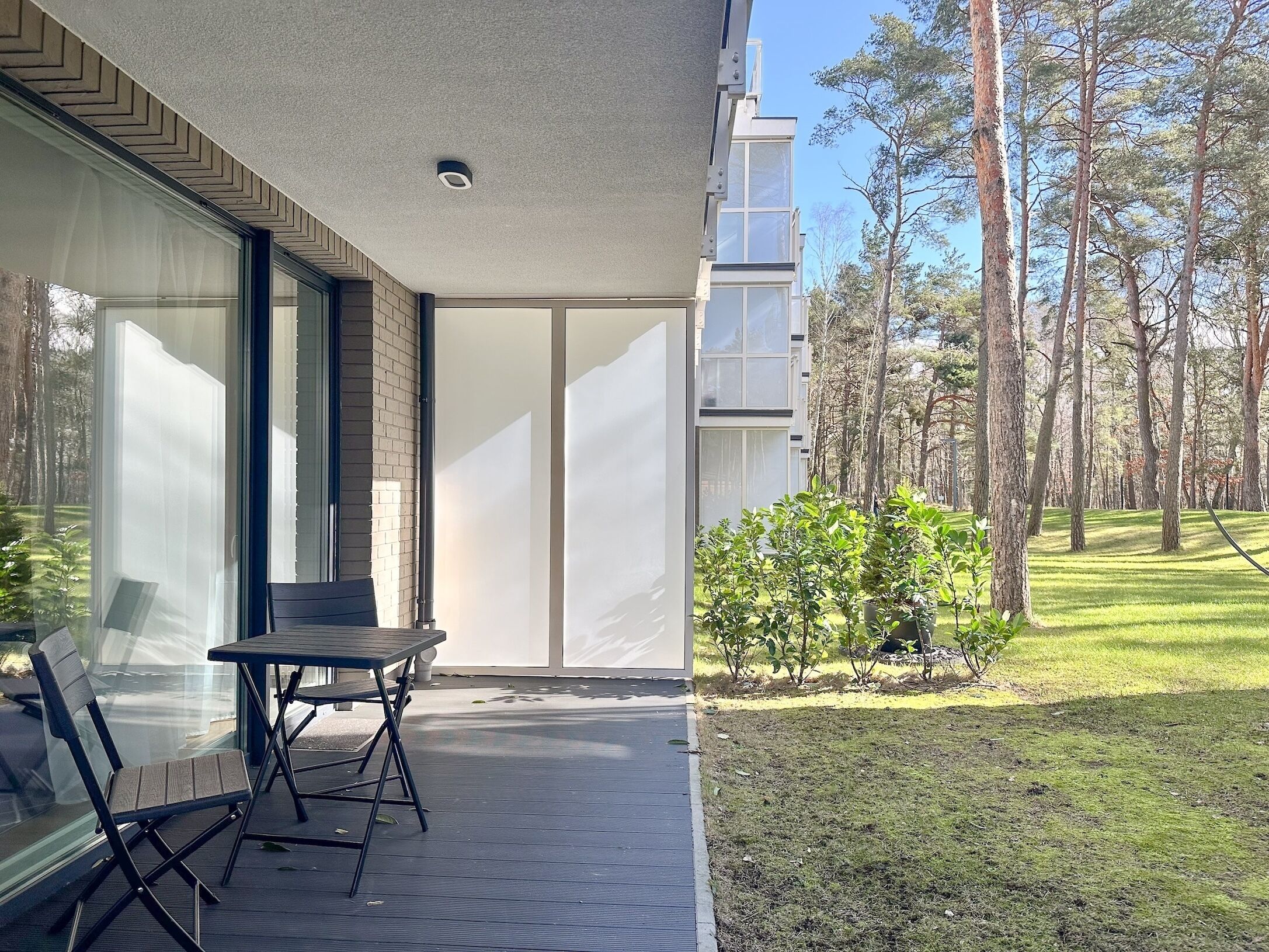 Suite-Estúdio Clássica, 1 cama de casal e sofá-cama, terraço, no rés do chão | Terraço/pátio interior