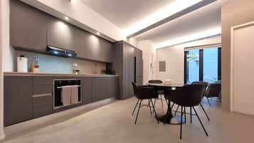 Apartamento | 2 quartos, escrivaninha, ferros/tábuas de passar roupa