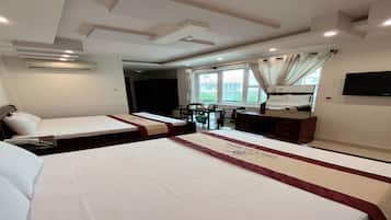 Suite Familiar | 1 quarto, roupa de alta qualidade, minibar, secretária