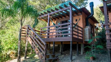 Bungalow de Luxo, vista para o mar | Terraço/pátio interior