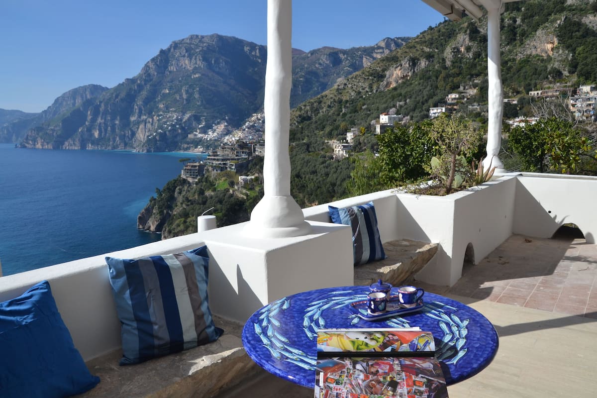 Romantic Suite sea view | Terraço/påtio interior