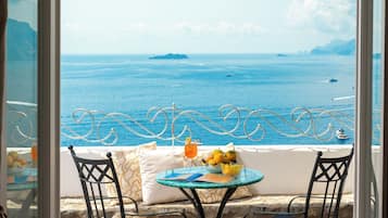 Romantic Suite sea view | Terraço/pátio interior