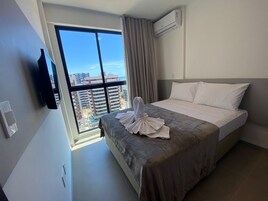 Apartamento | 2 quartos, ferros/tábuas de passar roupa, Wi-Fi de cortesia