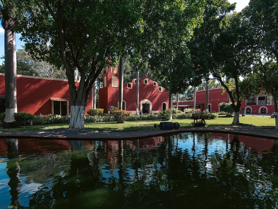 Fachada da propriedade