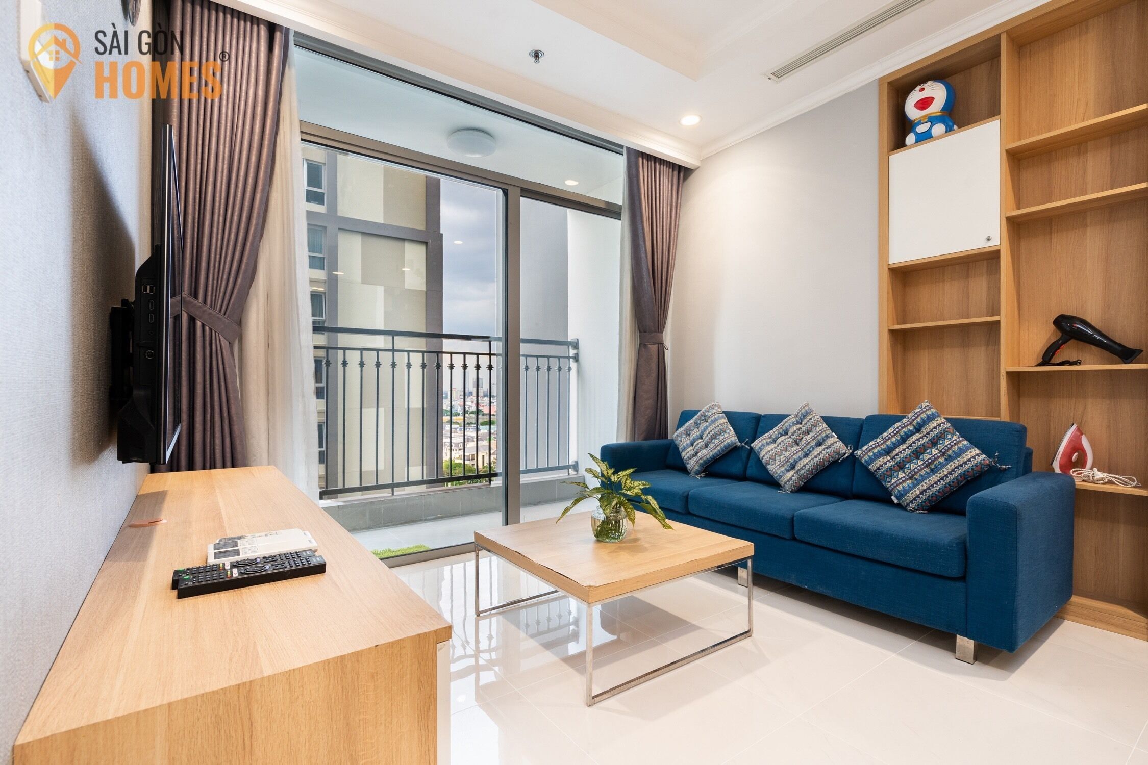 Apartamento superluxo, 2 quartos, vista para a cidade | Vista do quarto