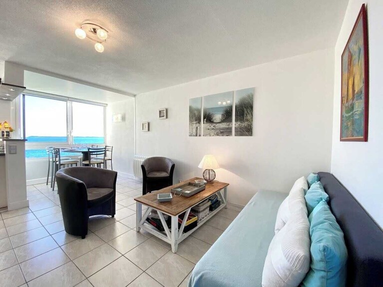 Superbe T3 Cosy Vue Mer 180 - Groix