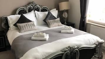 Wi-fi grátis, roupa de cama fornecida