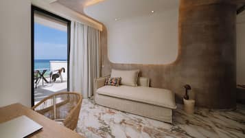 Condo conforto, vista para o mar | 1 quarto, roupas de cama de algodão egípcio, roupas de cama premium