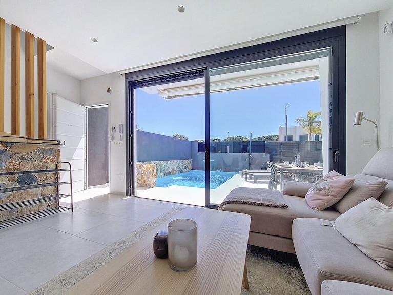 Villa Met Zwembad, Jacuzzi En Dakterras - San Pedro del Pinatar