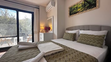 Villa Familiar, 2 quartos, cozinha, junto ao jardim | 2 quartos, lençóis de algodão egípcio, roupa de alta qualidade
