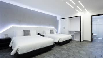 Quarto Quádruplo | Roupa de alta qualidade, com decoração personalizada, Wi-fi grátis