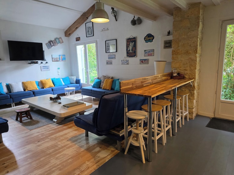 Manoir Lacustre 15 à 22 Personnes, Océan, Lac, Petits Ports, Route Des Châteaux. - Aquitaine