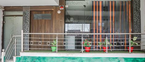 Entrada da propriedade