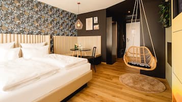 Apartment Copacabana, Balkon | Roupa hipoalergénica, cofre no quarto, secretária