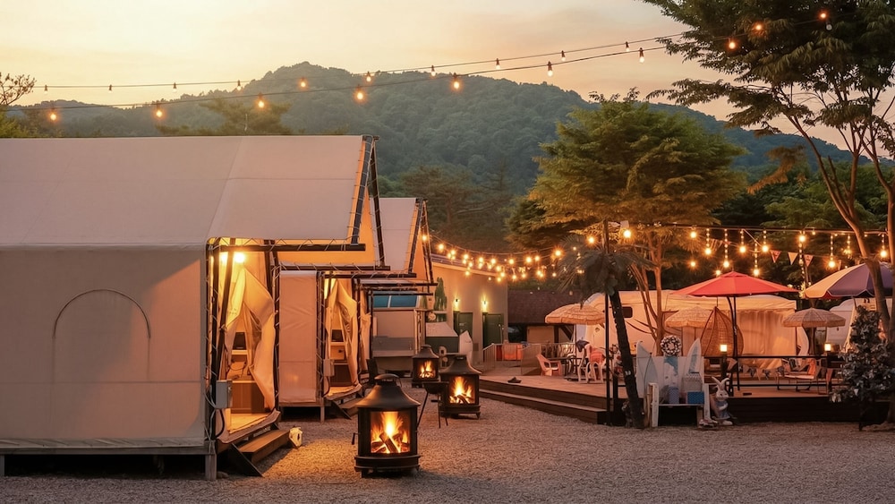 양평 플라워 카라반 펜션 - 괴산군