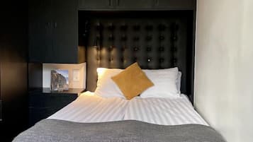 Apartamento standard | 1 quarto, roupas de cama antialérgicas, ferros/tábuas de passar roupa
