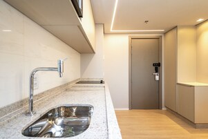 Apartamento básico | Parte interna