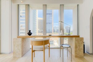 Apartamento de Luxo, varanda, Vista para a cidade | Vista para a cidade