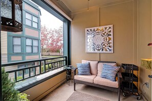 Estúdio, 1 cama King | Terraço/pátio