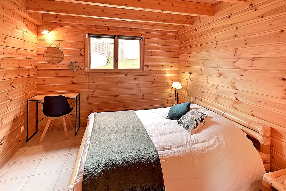 Chalet Bois Cosy - Climatisé - Piscine Privée - Vosges