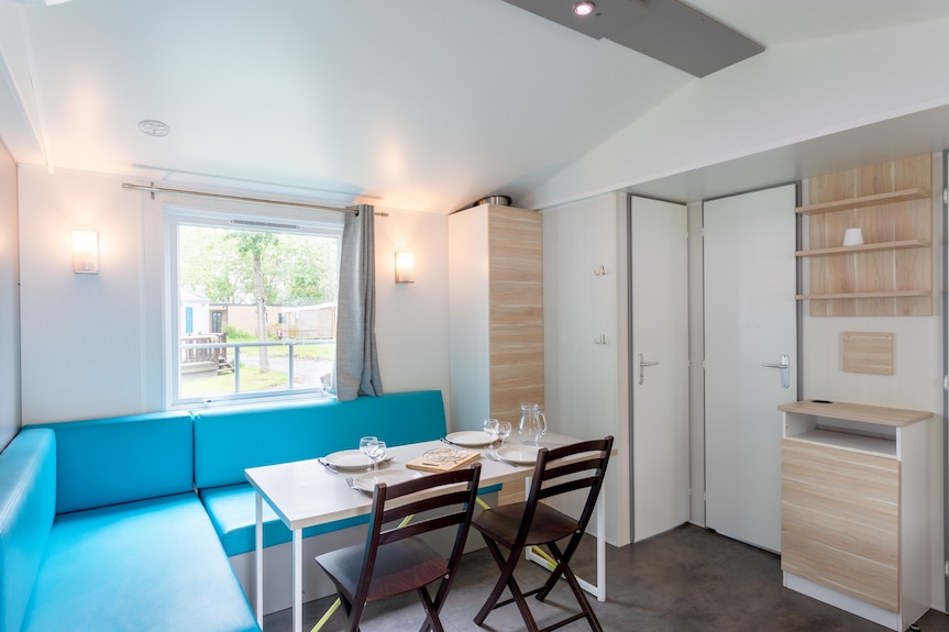 Mobile Home 'Mobil-home' With Shared Pool And Private Terrace - Angles