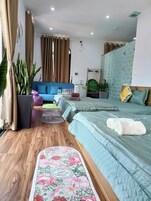 Quarto Deluxe, 2 quartos | 1 quarto, Wi-fi grátis