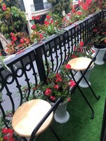 Quarto Empresarial, 1 quarto | Terraço/pátio interior