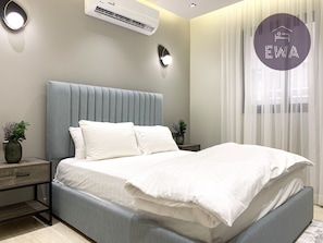 Apartamento design, 3 quartos | 3 quartos, cortinas blackout, ferros/tábuas de passar roupa