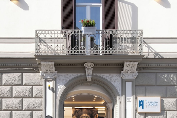 Entrada do alojamento