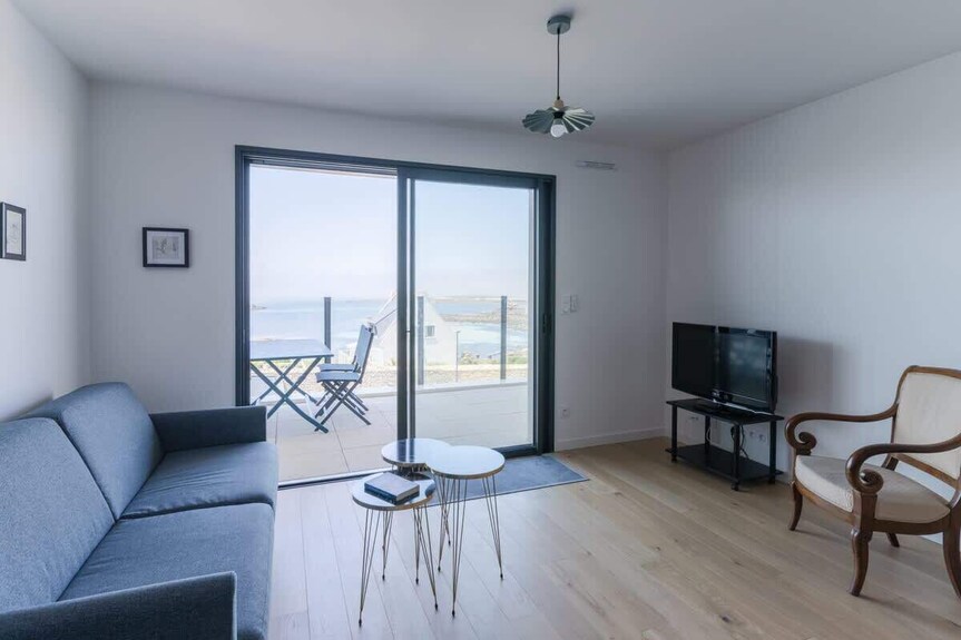 Ty Moutik - Bel Appartement T2 De Standing Vue Mer - Plouarzel
