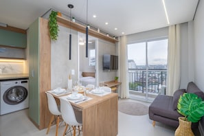 Apartamento básico | Parte interna