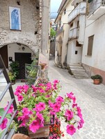Casa, 1 quarto, para fumantes, lareira | Fachada