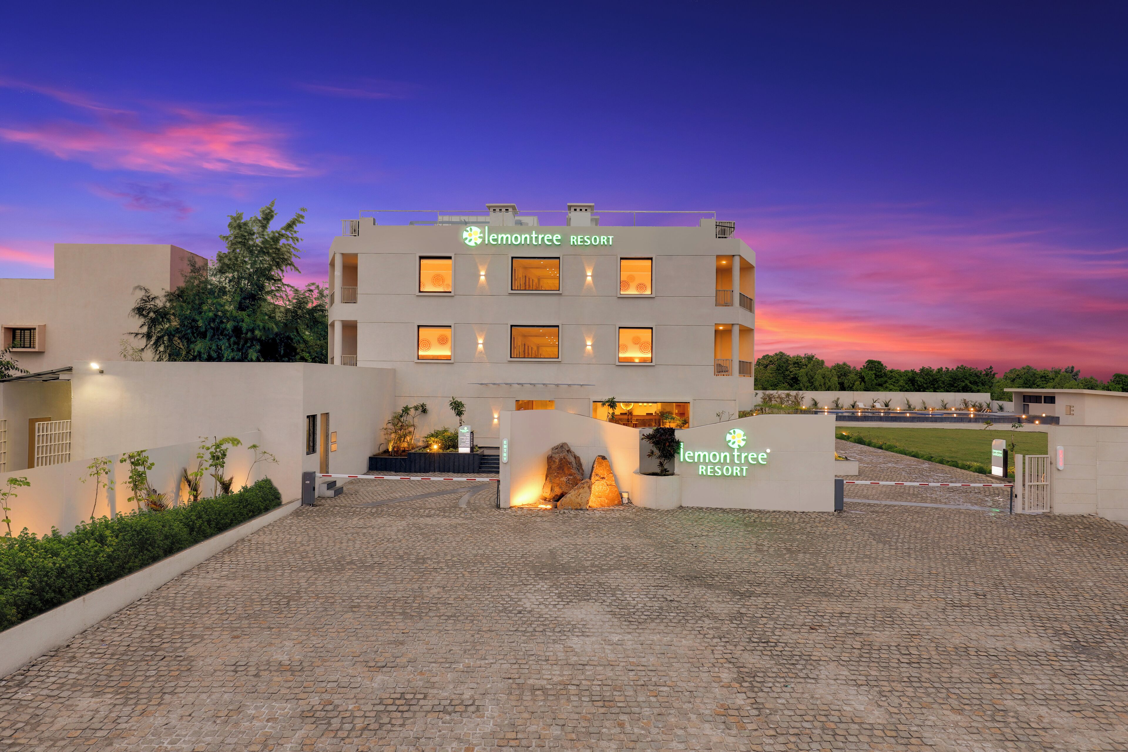 Fachada do alojamento