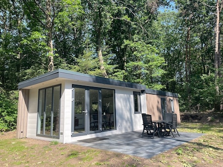 Fachada do alojamento. Vakantiepark Hertenhorst