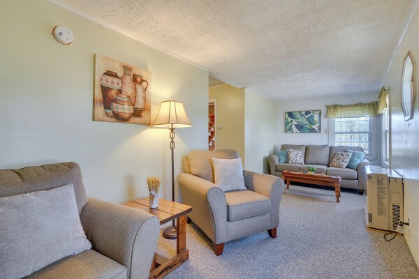 Lakefront Oakland Vacation Rental W/ Dock + Views! - Waterville, ME