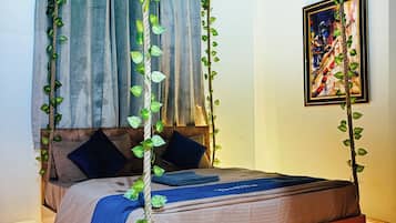Quarto casal luxo | Quartos à prova de som, Wi-Fi de cortesia