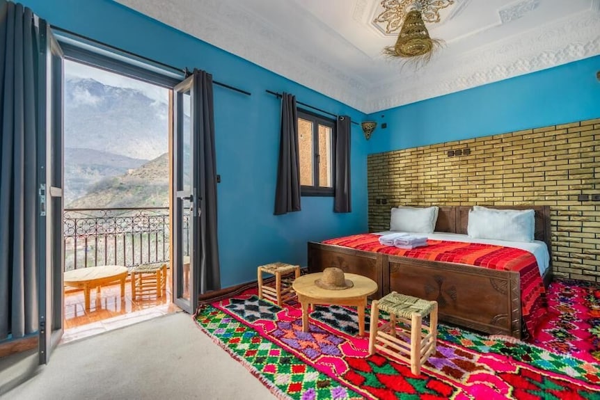 Le Reflet D'imlil - Double Or Twin Room With Mountain View - Imlil
