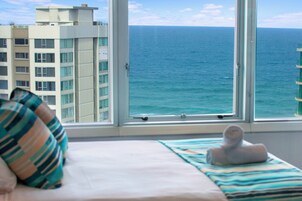 Apartamento Familiar, 4 quartos, vista para o oceano | Com decoração personalizada, com mobília individualizada, Wi-fi grátis