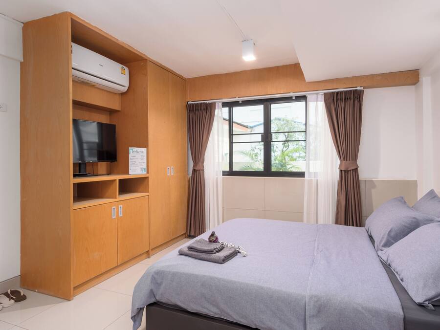 Wi-fi grátis, roupa de cama fornecida