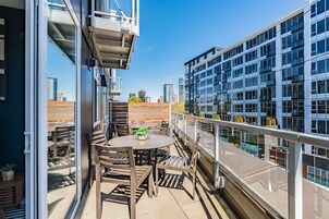 Apartamento empresarial | Terraço/pátio