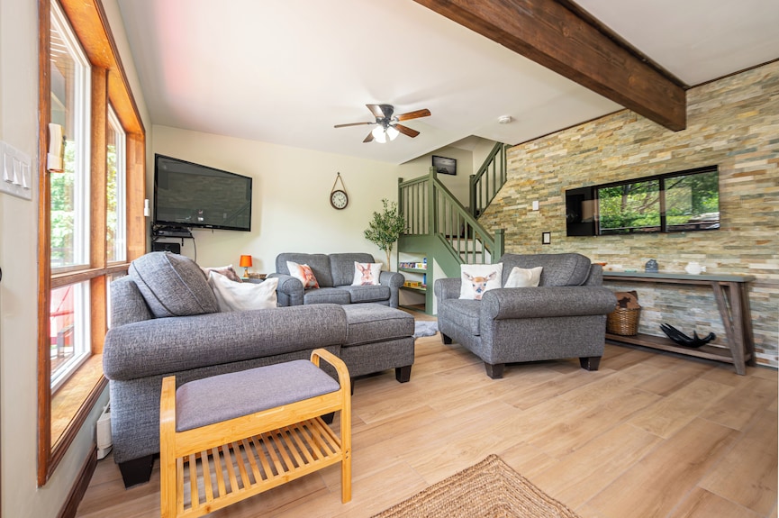 Cozy Family-sized Cottage In Kearney - Hot Tub & Sauna 3 Min Walk To Perry Lake - Ontario 60