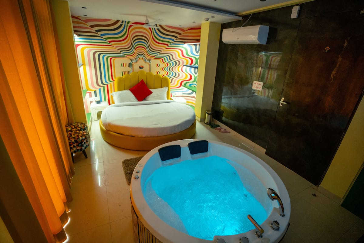 Suite-Estúdio Deluxe | Quartos insonorizados, Wi-fi grátis, roupa de cama fornecida