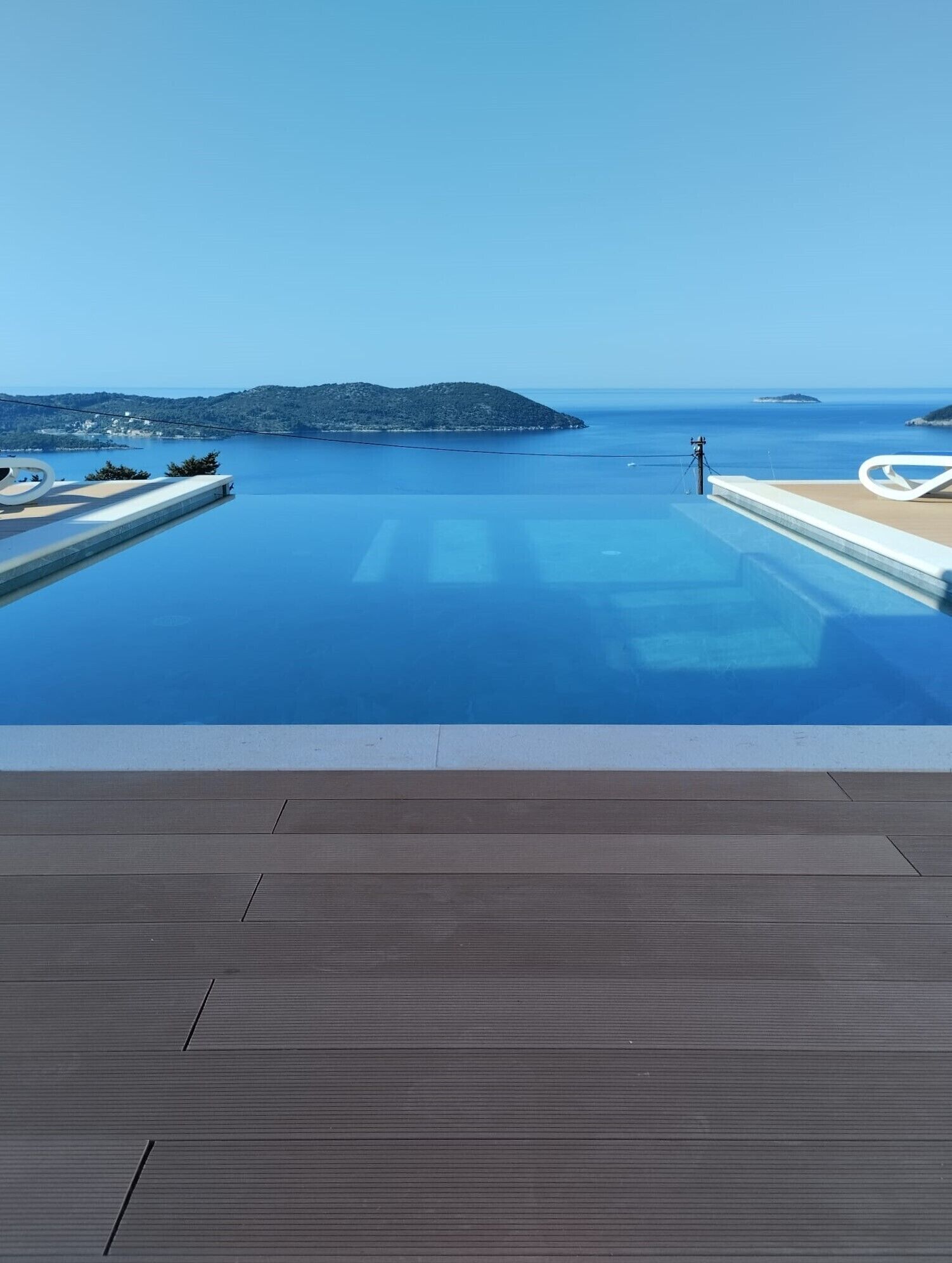 Villa Deluxe, vista para o mar | Terraço/pátio interior