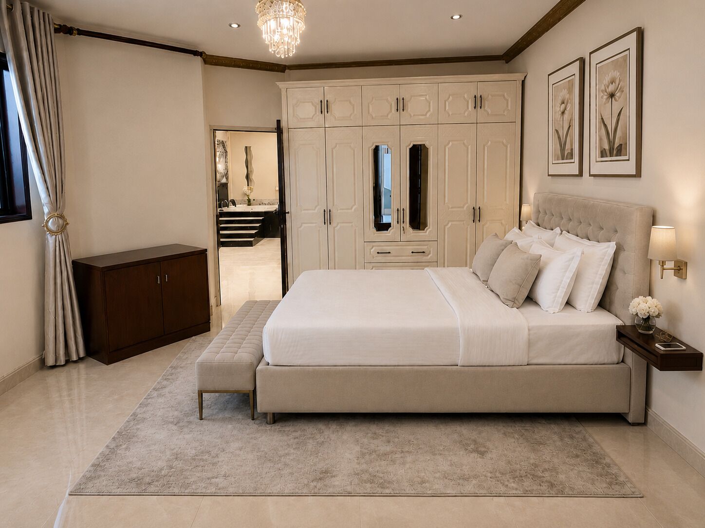 Apartamento Executivo | 1 quarto, roupa de alta qualidade, com decoração personalizada 