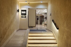 Entrada do alojamento