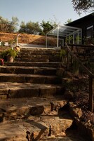 Casa, 1 quarto, piscina privativa, vista para o jardim | Jardim