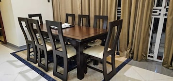 Vila conforto | Opções para refeição no quarto