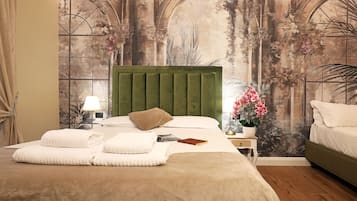 Suíte família | 2 quartos, roupas de cama de algodão egípcio, roupas de cama premium